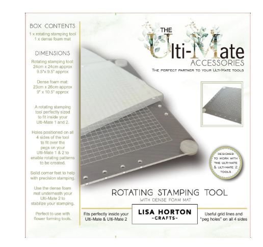 Lisa Horton Tool, Rotating Stamp Tool & Mat – Scrap Chicks