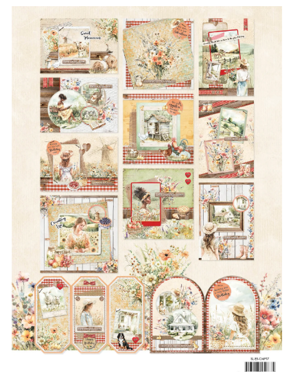 StudioLight Paper Pad - Card Making Pad - Country Roads Essentials ...